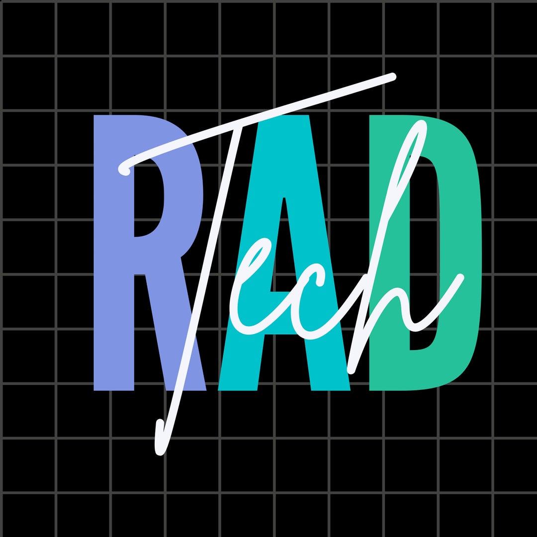 Radiology SVG Radiology Department Colorful Cut File PNG Rad - Etsy