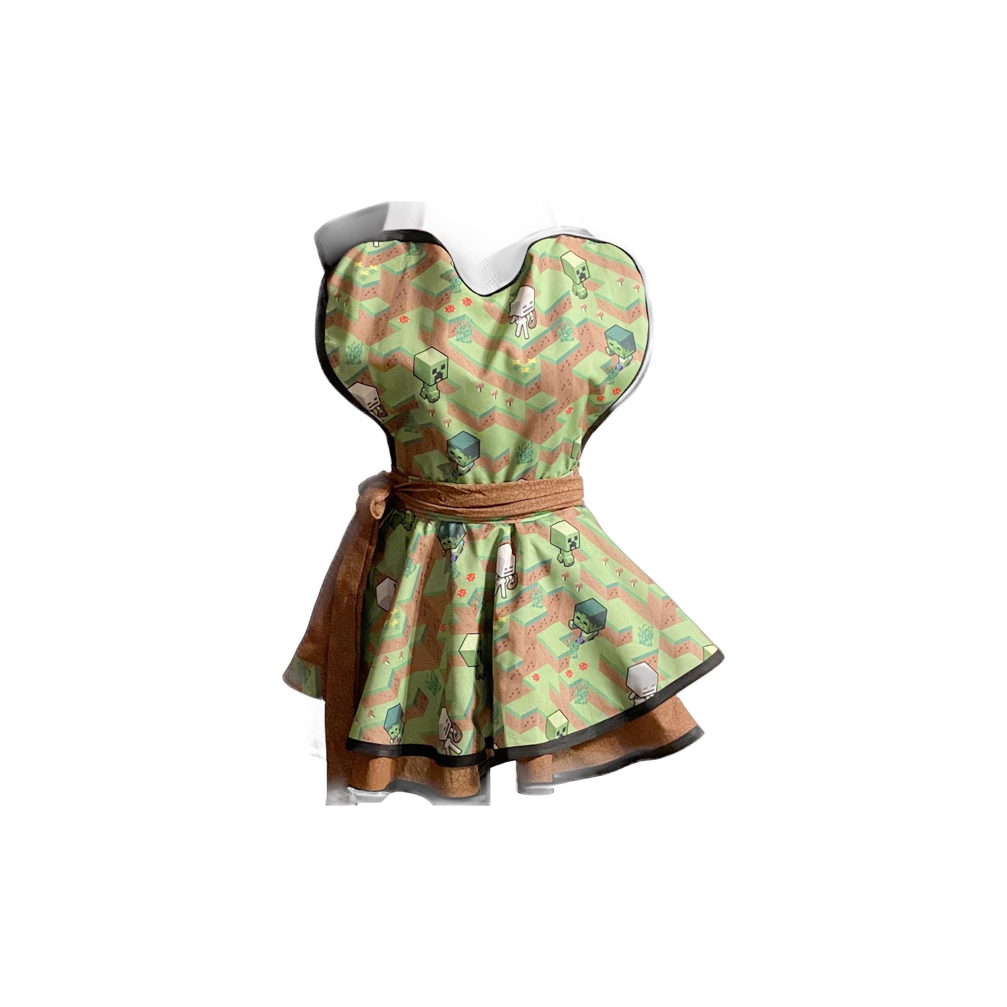 Minecraft Vintage Style Apron - Etsy