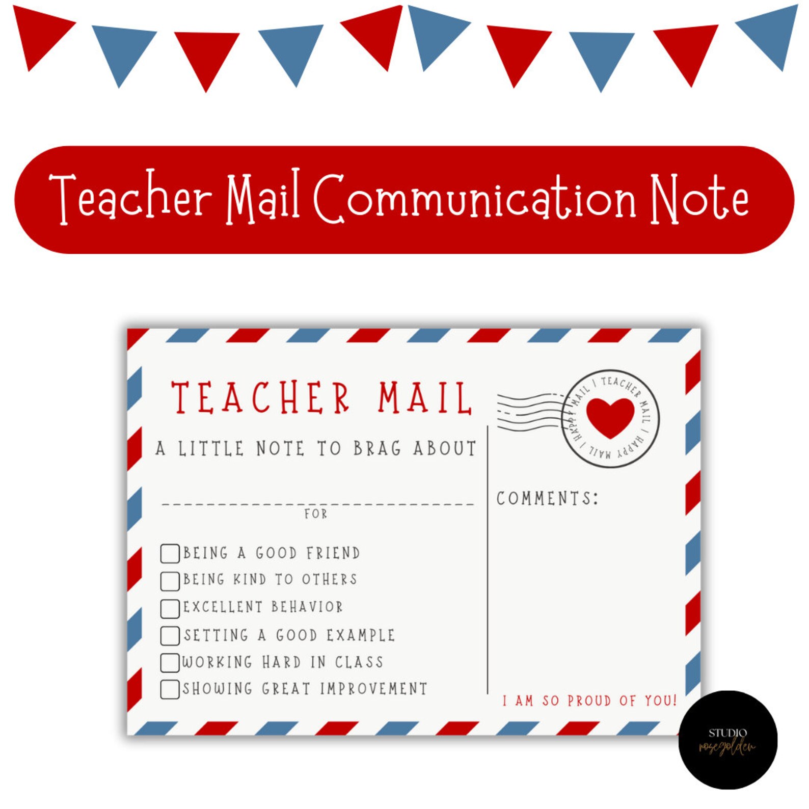 Teacher Mail Note From Teacher Parent Mail Teacher Brag Happy Mail ...