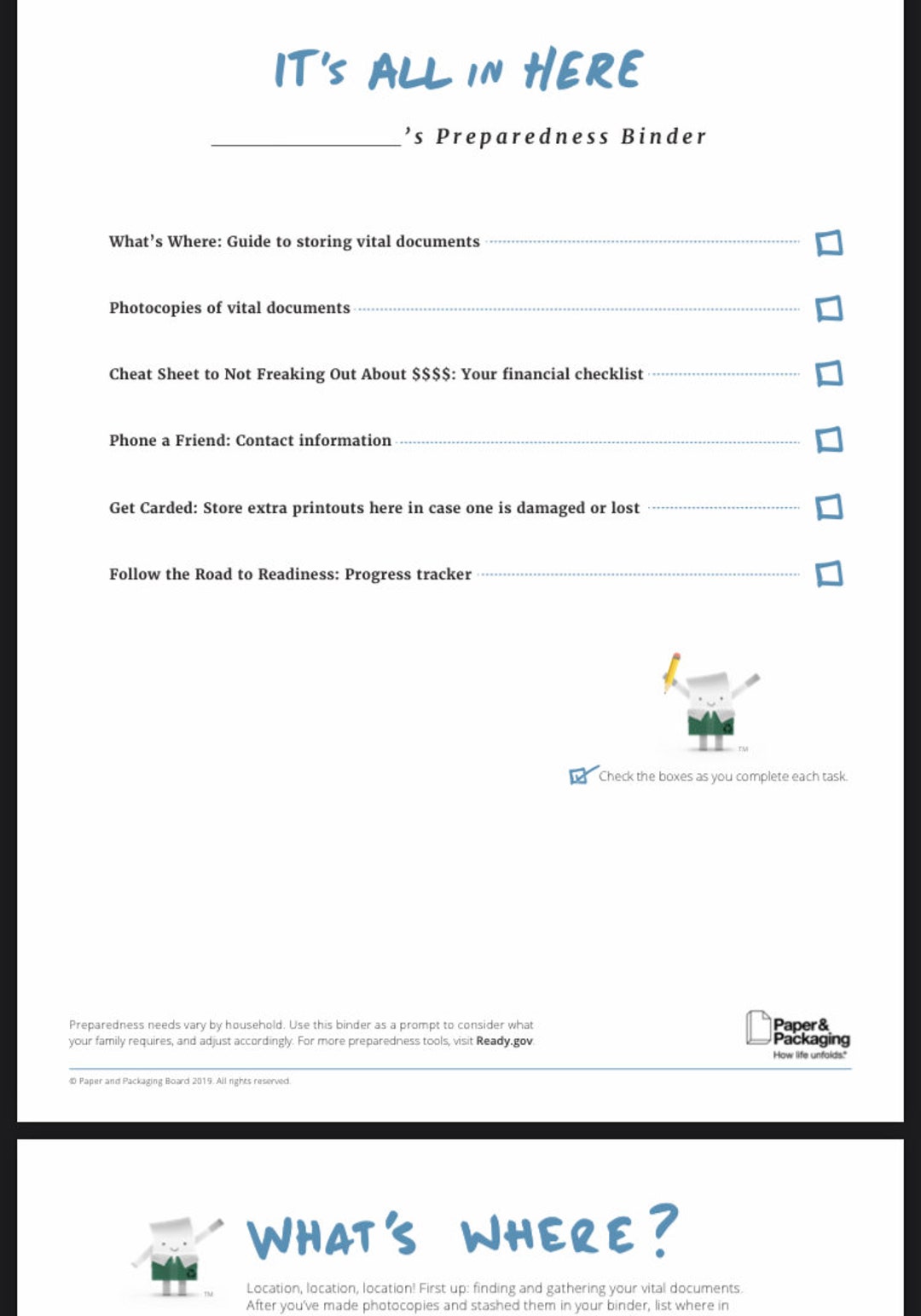 PRINTABLE Document Readiness Guide - Etsy