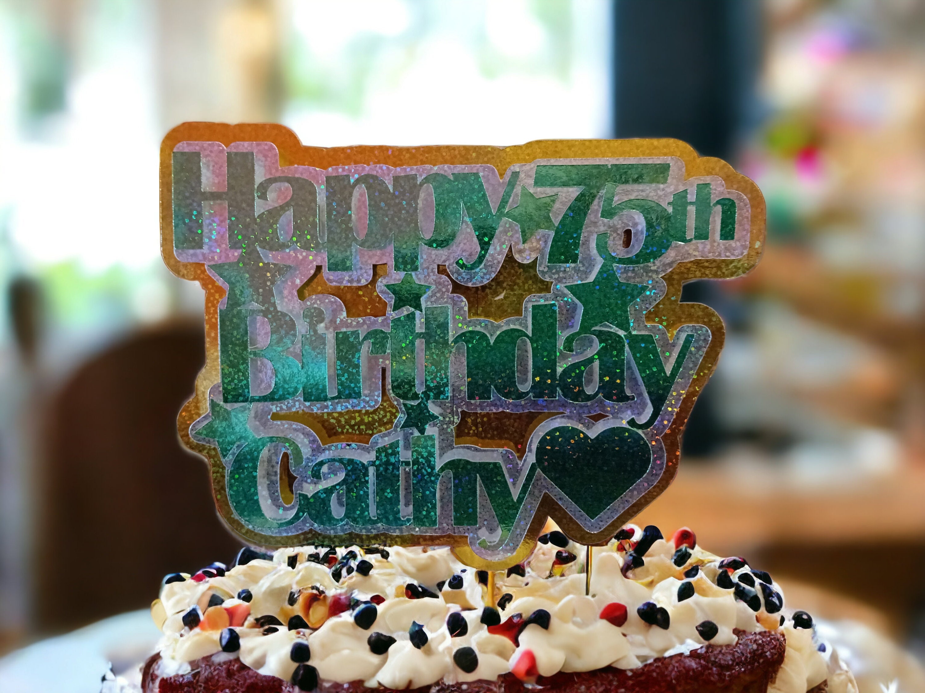 3D Cake Topper - Etsy