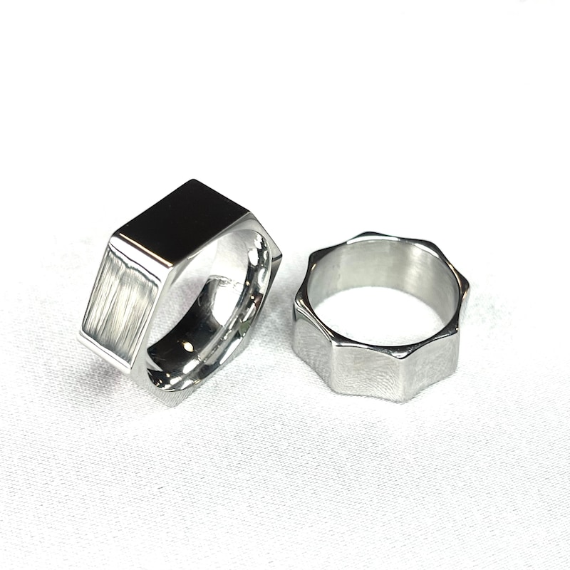 Hex Nut Ring - Etsy