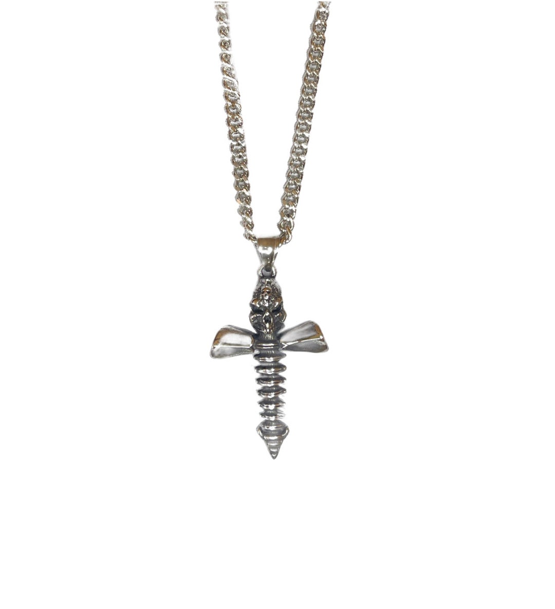 Bone Skull Cross Chain - Etsy