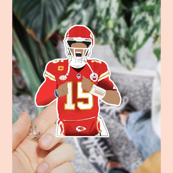 Patrick Mahomes Sticker - Etsy