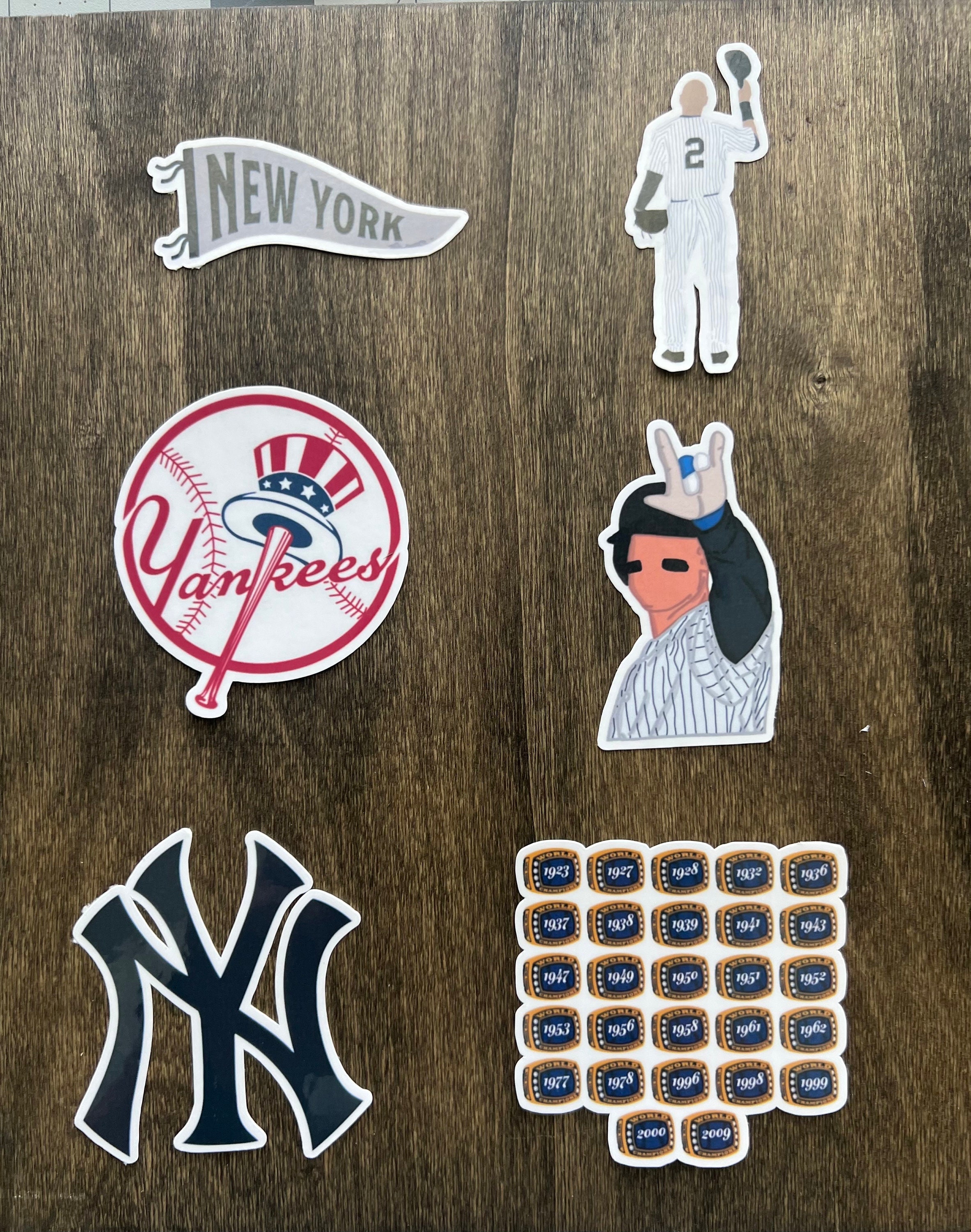 NY Yankees Sticker, Yankees Sticker Packs, Gerrit Cole, Gleyber Torres ...
