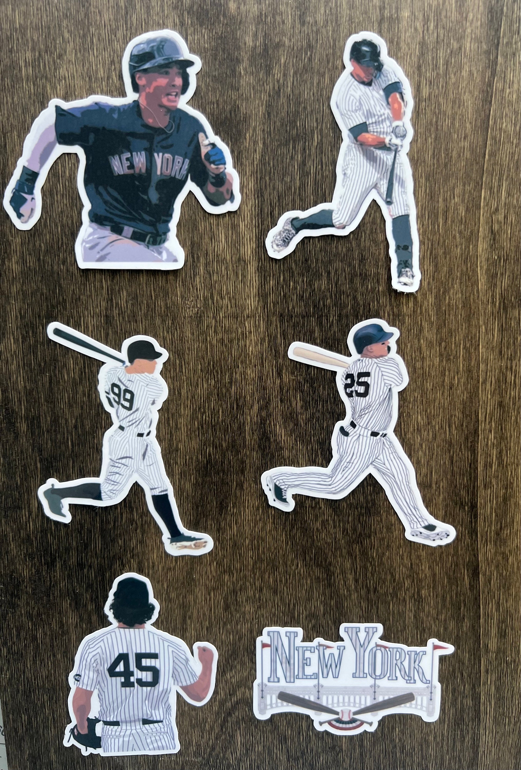 NY Yankees Sticker, Yankees Sticker Packs, Gerrit Cole, Gleyber Torres ...