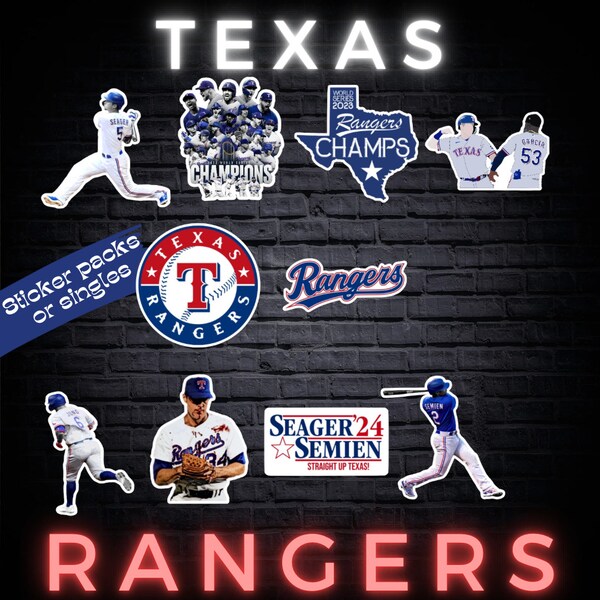 Texas Rangers - Etsy