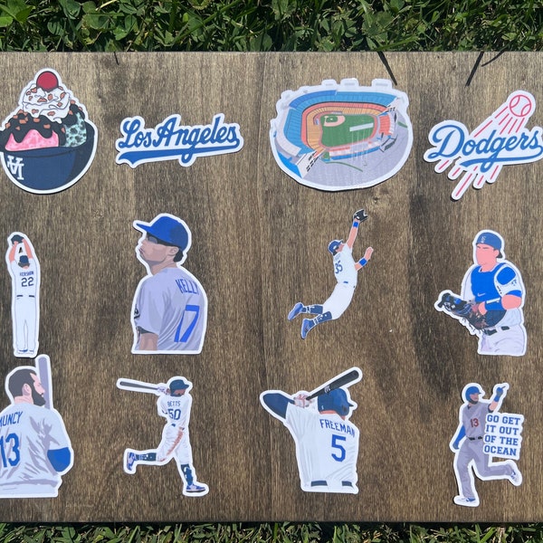 Dodgers Sticker Svg - Etsy