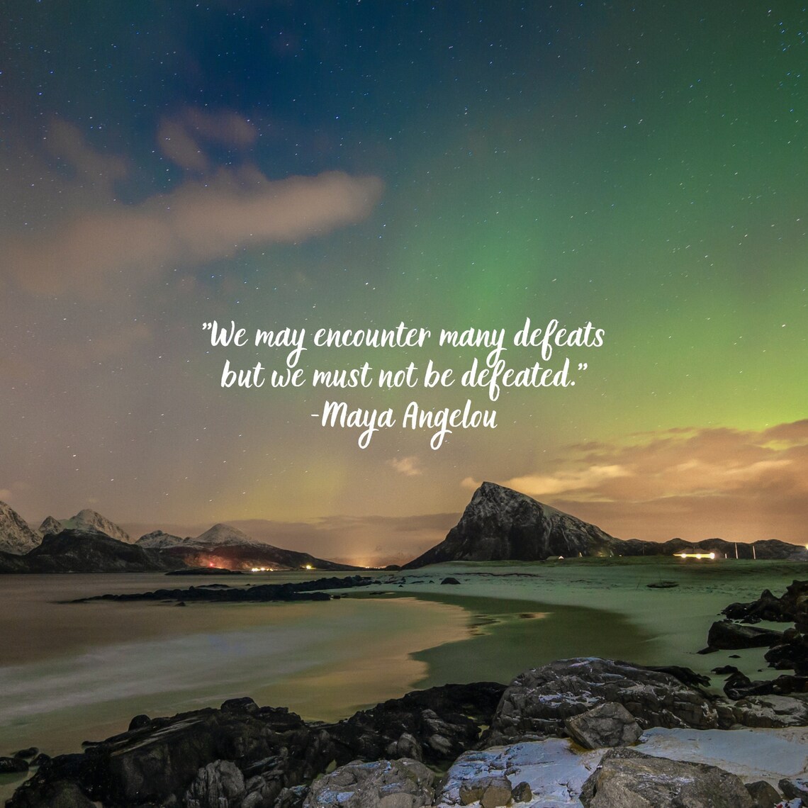 MOTIVATIONAL Quote, MAYO ANGELOU Poster, Inspirational Digital Print ...
