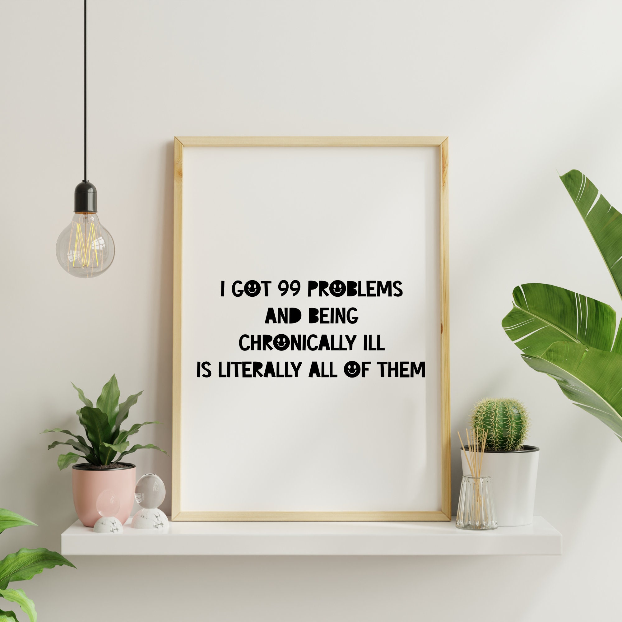 Chronic Illness SVG, I Got 99 Problems Svg, Mental Health Png, Retro ...