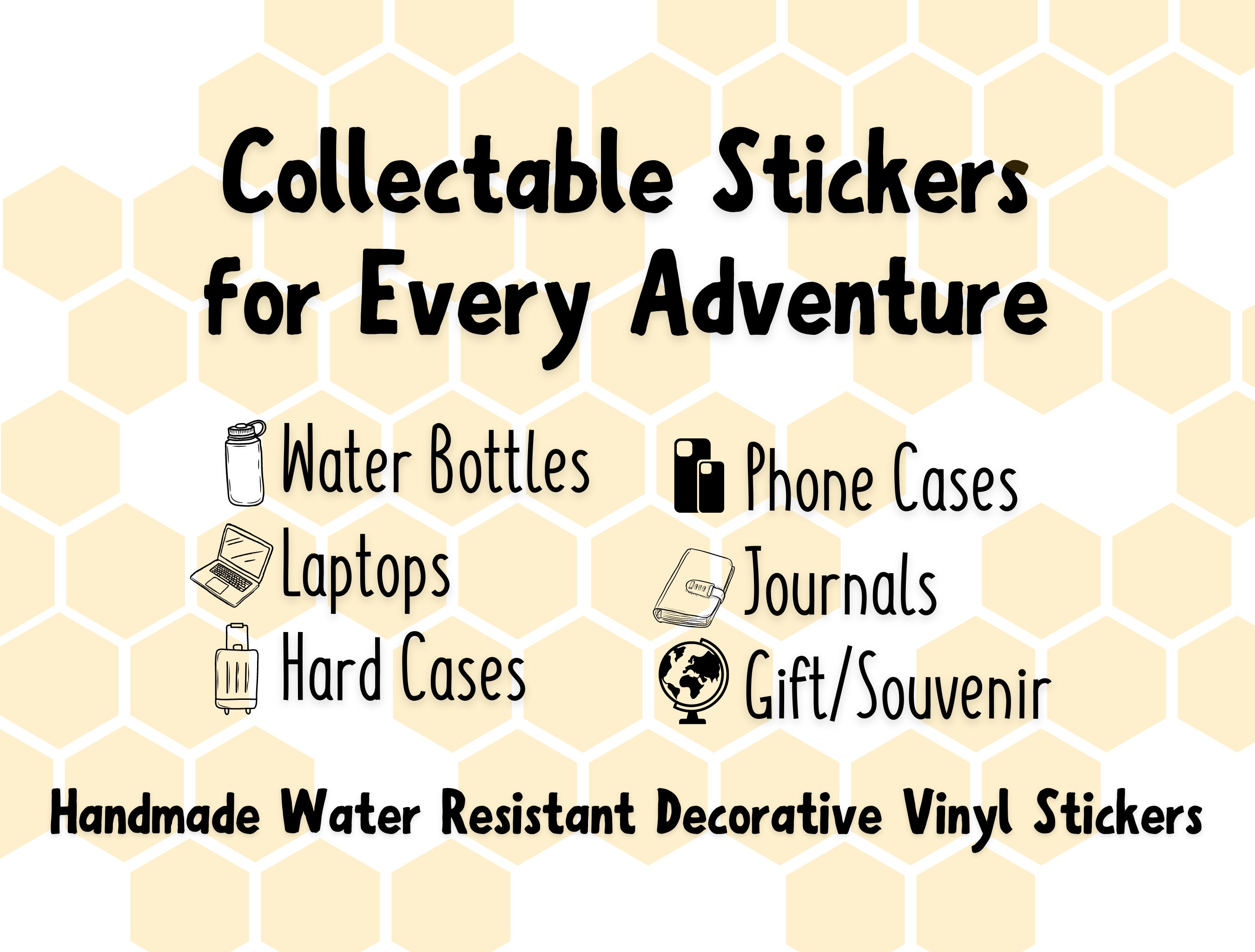 Las Vegas Travel Sticker, Multiple Colors, Vinyl Laptop Water Bottle ...