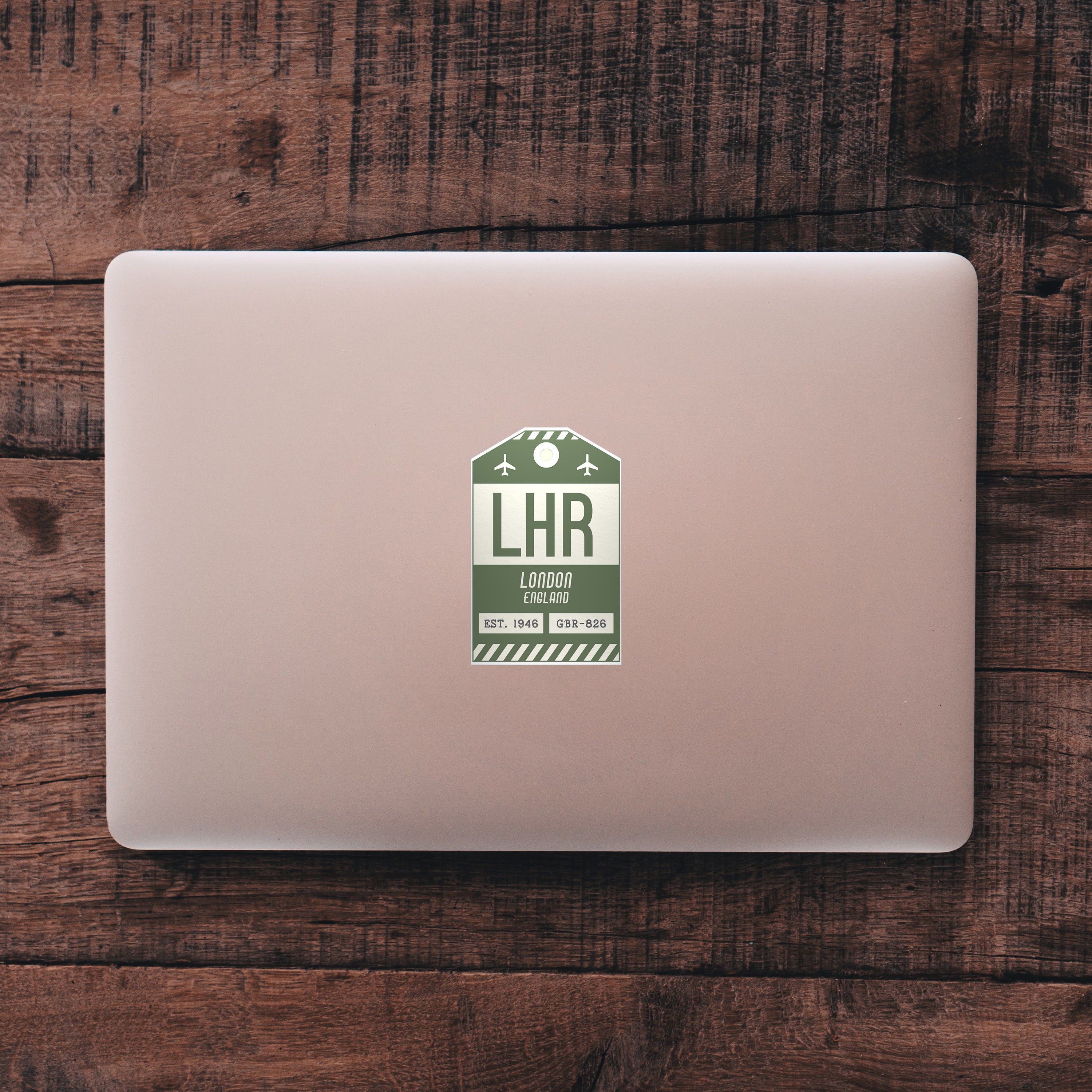 LHR London England Luggage Tag Sticker / Heathrow Airport Code Baggage ...