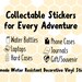 Denmark Travel Sticker, Multiple Colors, DK Country Code, Vinyl Laptop ...