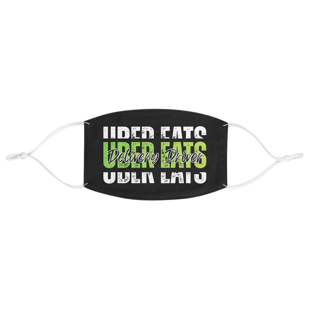 Uber Eats Delivery Driver Fabric Face Mask | Delivery Driver Mask - Etsy