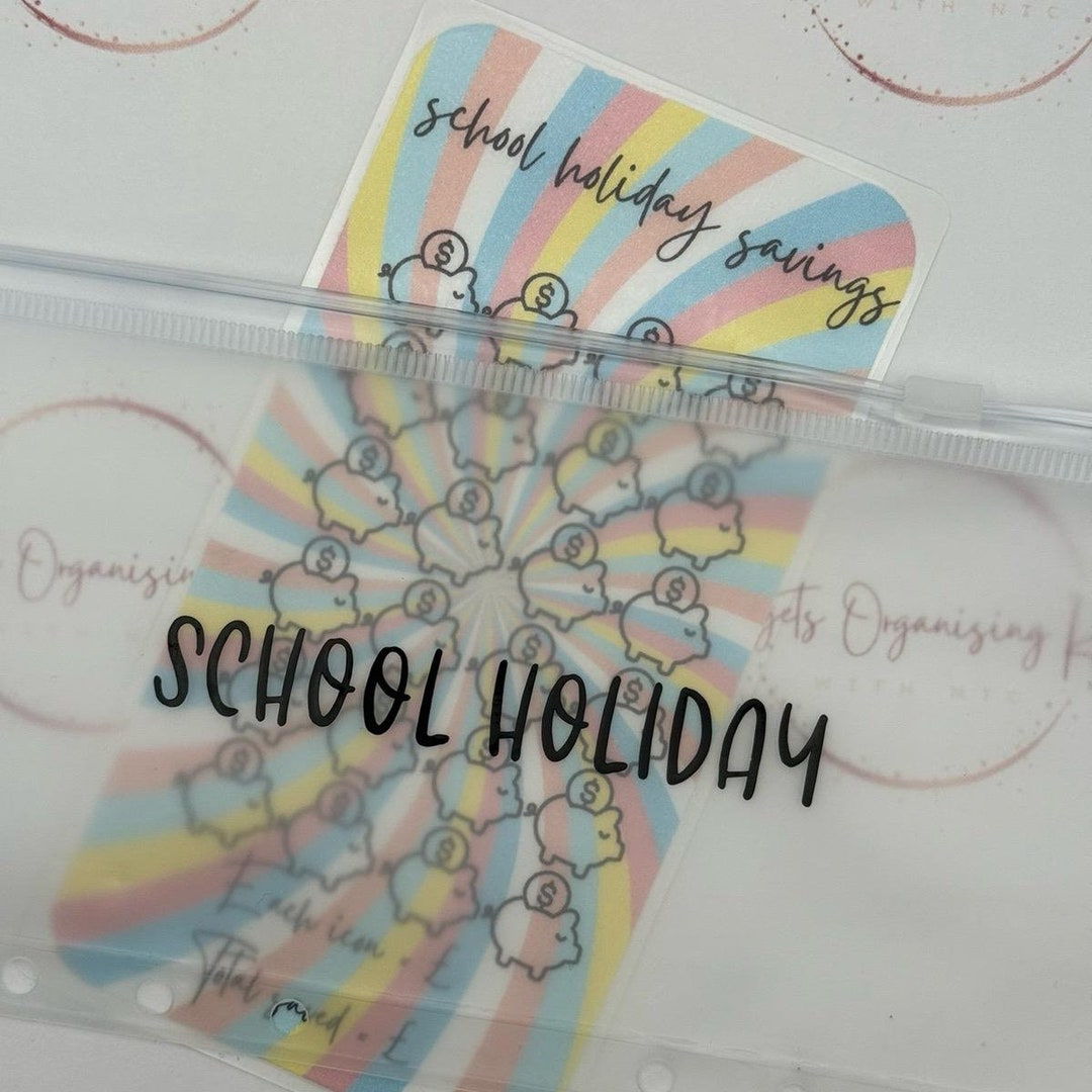 Savings Tracker SCHOOL HOLIDAY SAVINGS- Options to Buy Tracker and ...