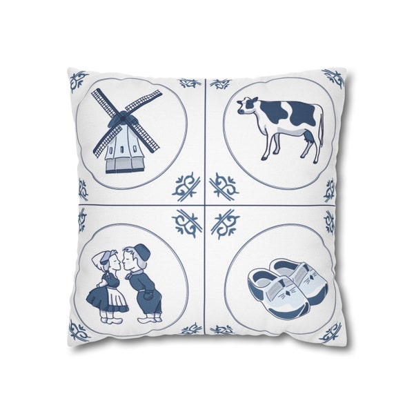 Delft Blue Pillow - Etsy