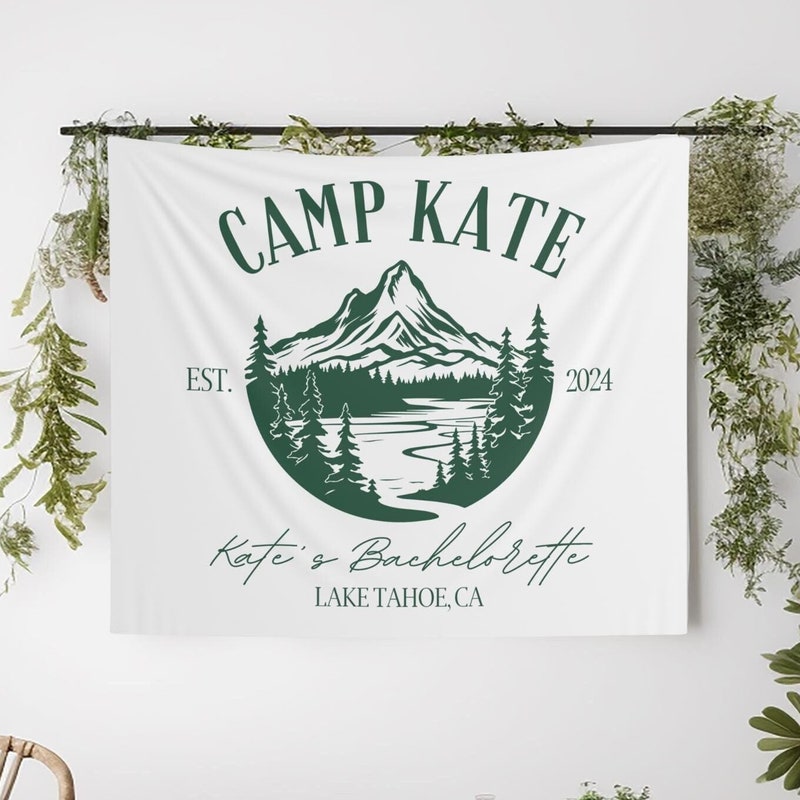 Custom Camp Flag Signs - Etsy