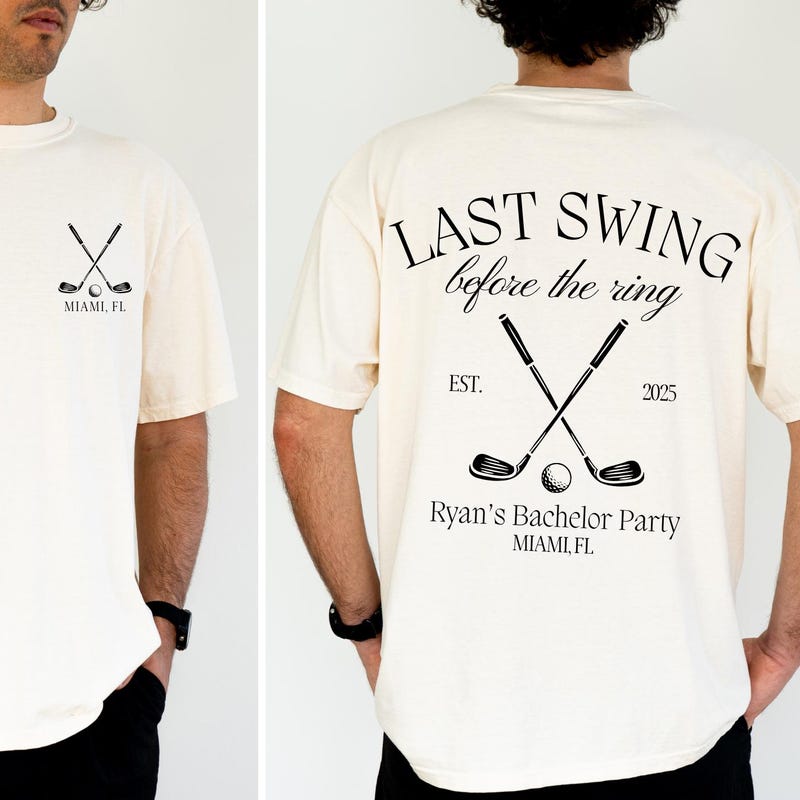 Last Swing Bachelor Shirt - Etsy