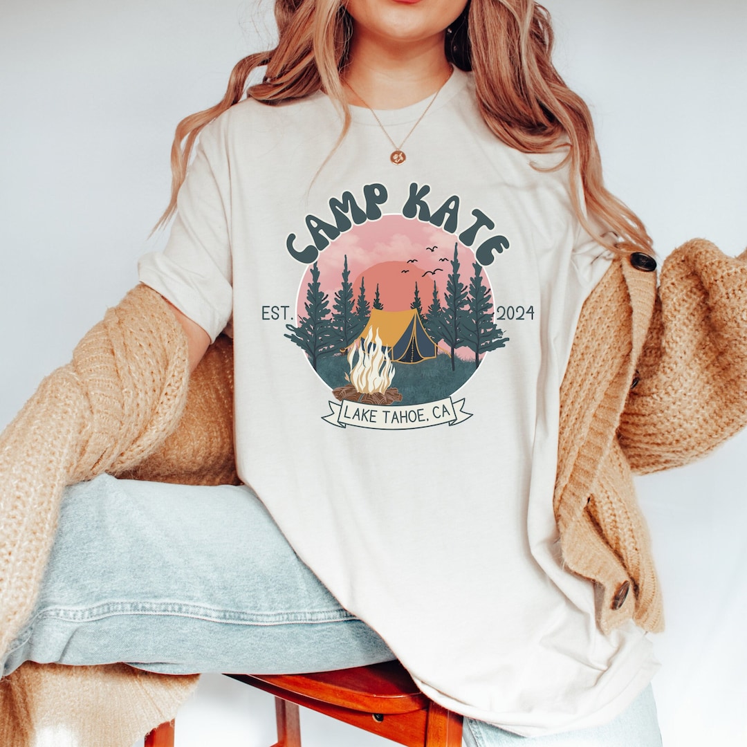 Custom Camp Bachelorette Shirts Camp Birthday Shirts Personalized ...