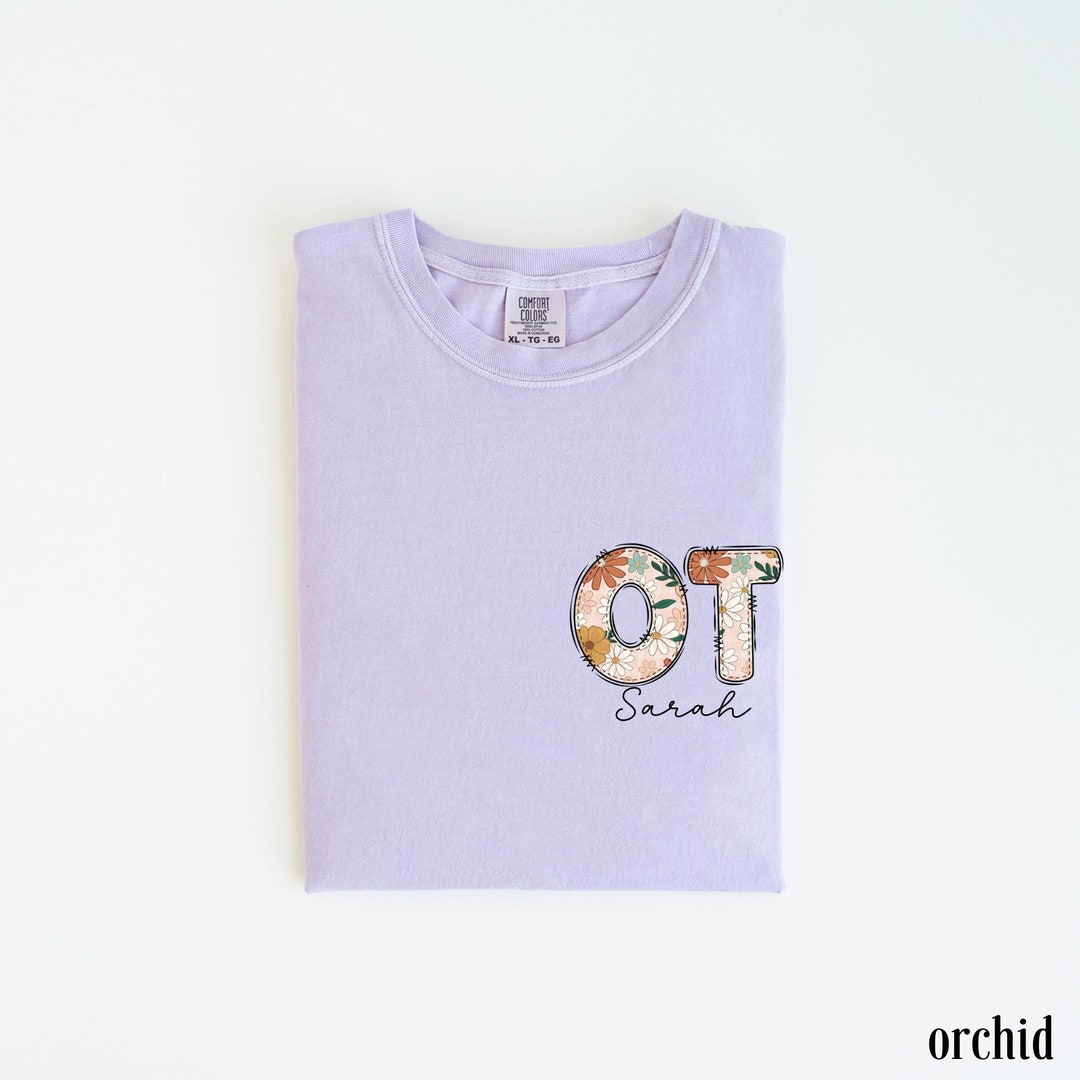 Custom Occupational Therapy Shirt Personalized Occupational Therapist ...