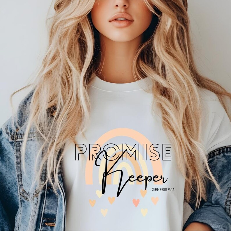Genesis Bible Verse PNG, God's Promise, Promise Keeper Shirt Design ...