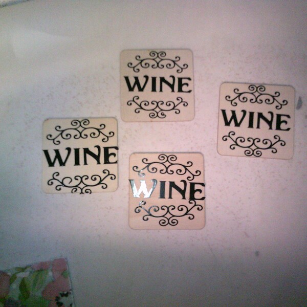 Wine Coasters - Etsy