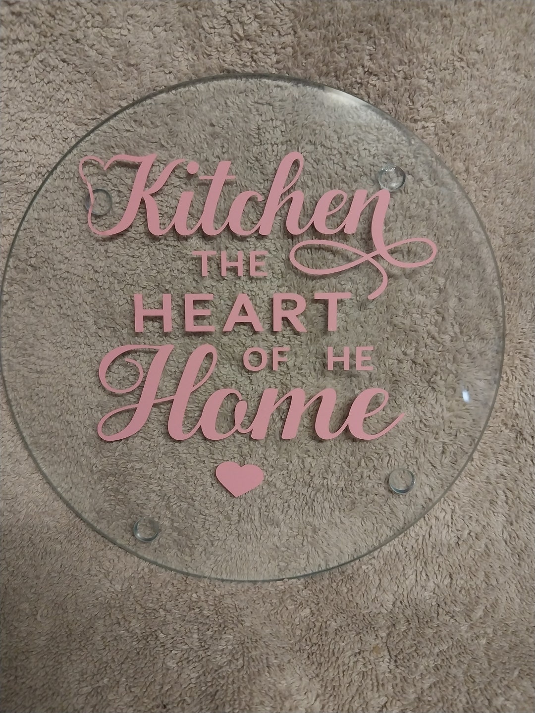 Customized Glass Trivet for the Kitchen - Etsy