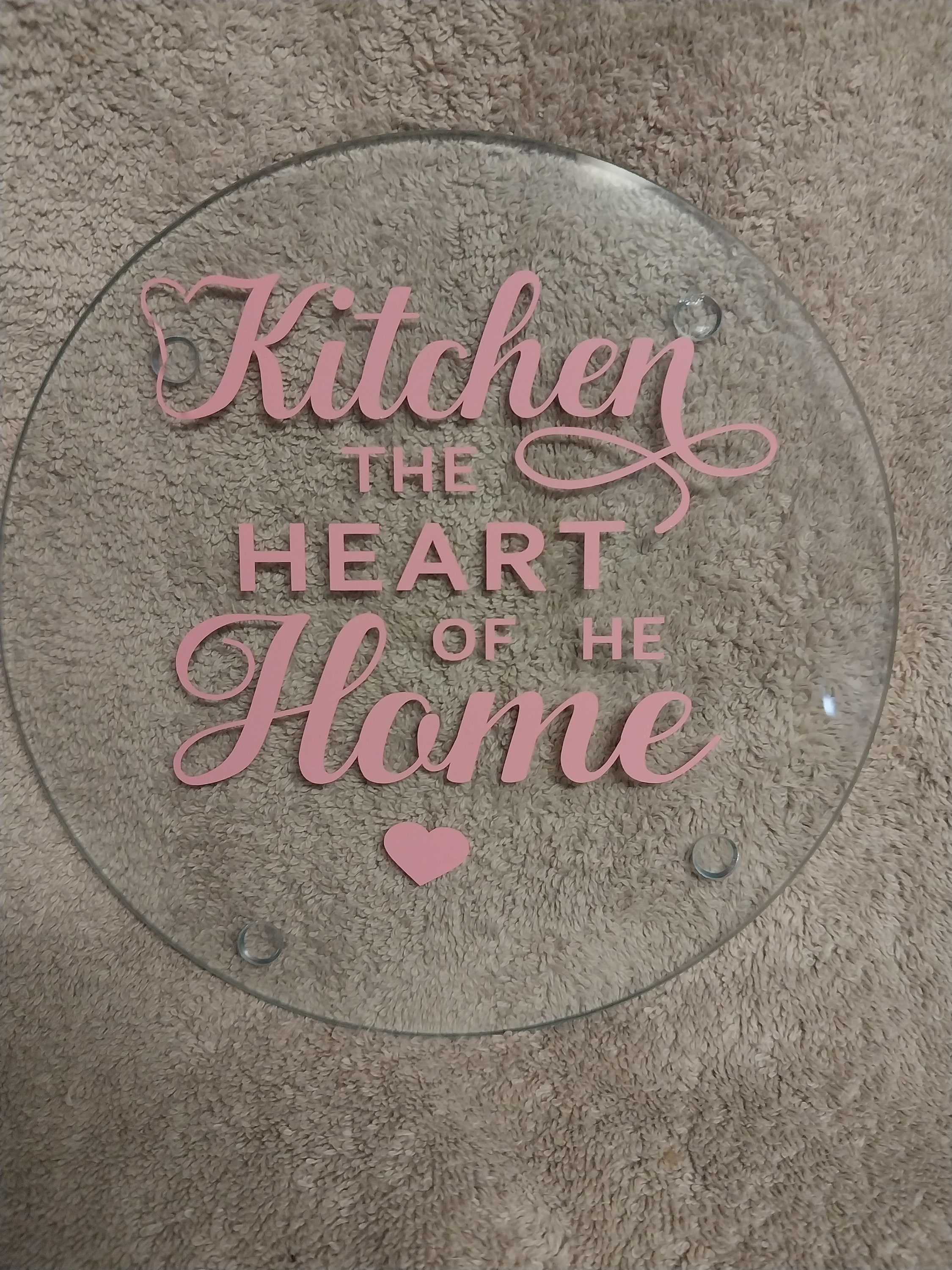 Customized Glass Trivet for the Kitchen - Etsy