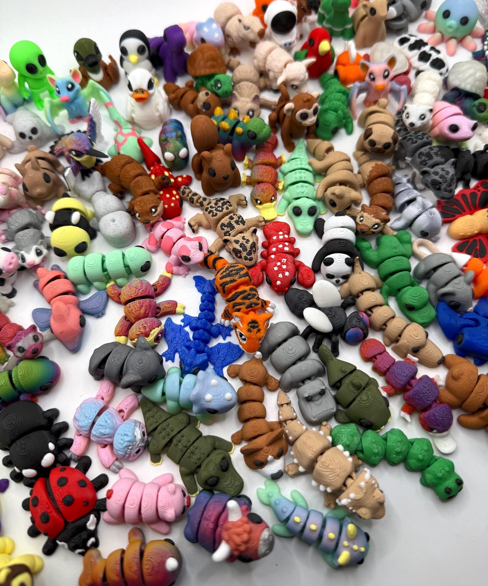 12 Day Advent Calendar With 3D Printed Mini Animals for Christmas ...