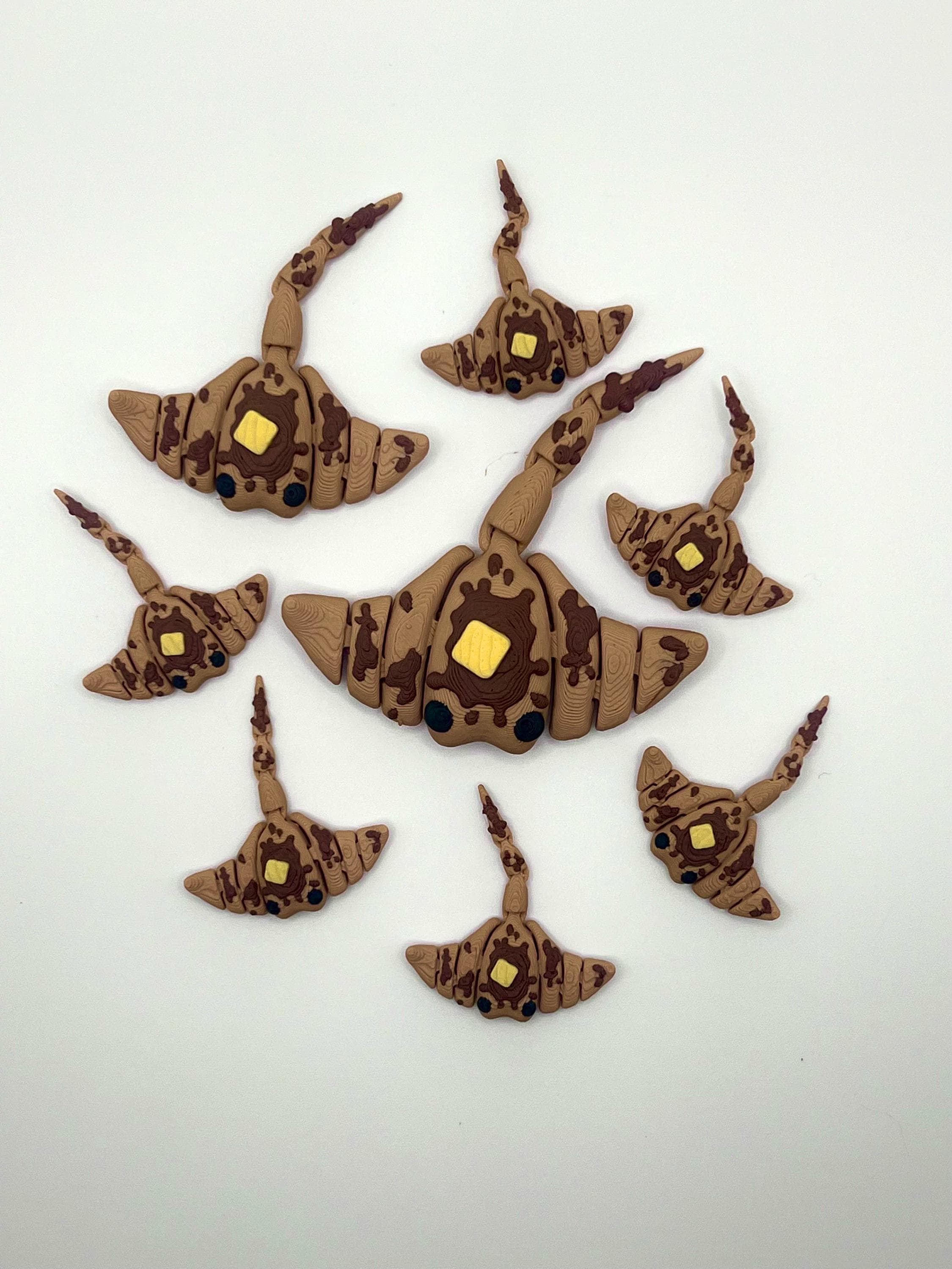 3D Printed Pancake Stingray - Etsy