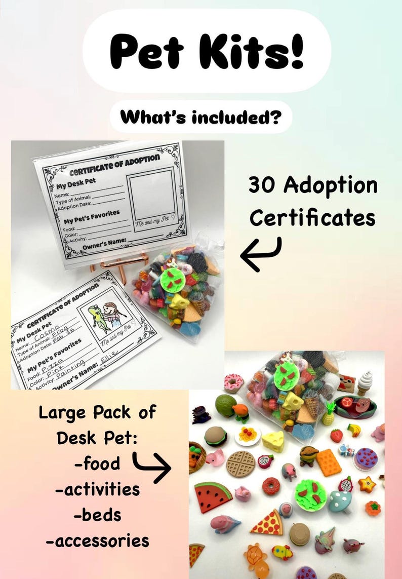 Desk Pets – Classroom Management, 15 Animal Pack - Etsy