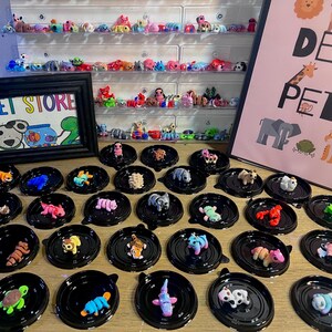 Desk Pets for SMALL CLASS SIZE Classroom - 15 Pack of Desk Pet Animals ...