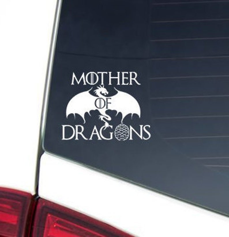 Game of Thrones Mother of Dragons Decal - Etsy