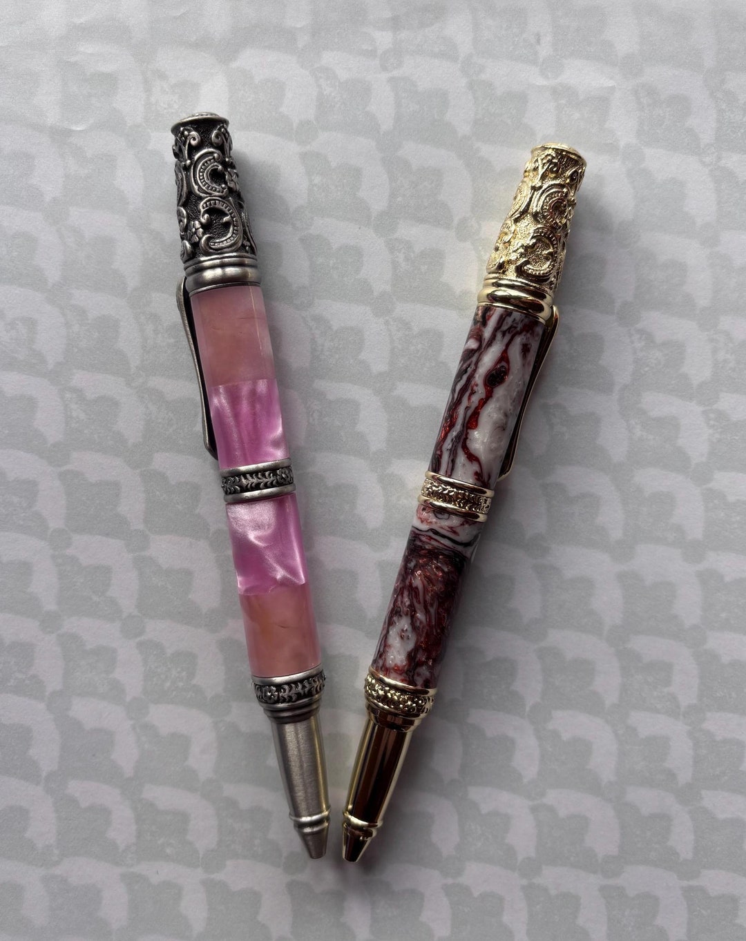 Acrylic Victorian Twist Style Pen - Etsy
