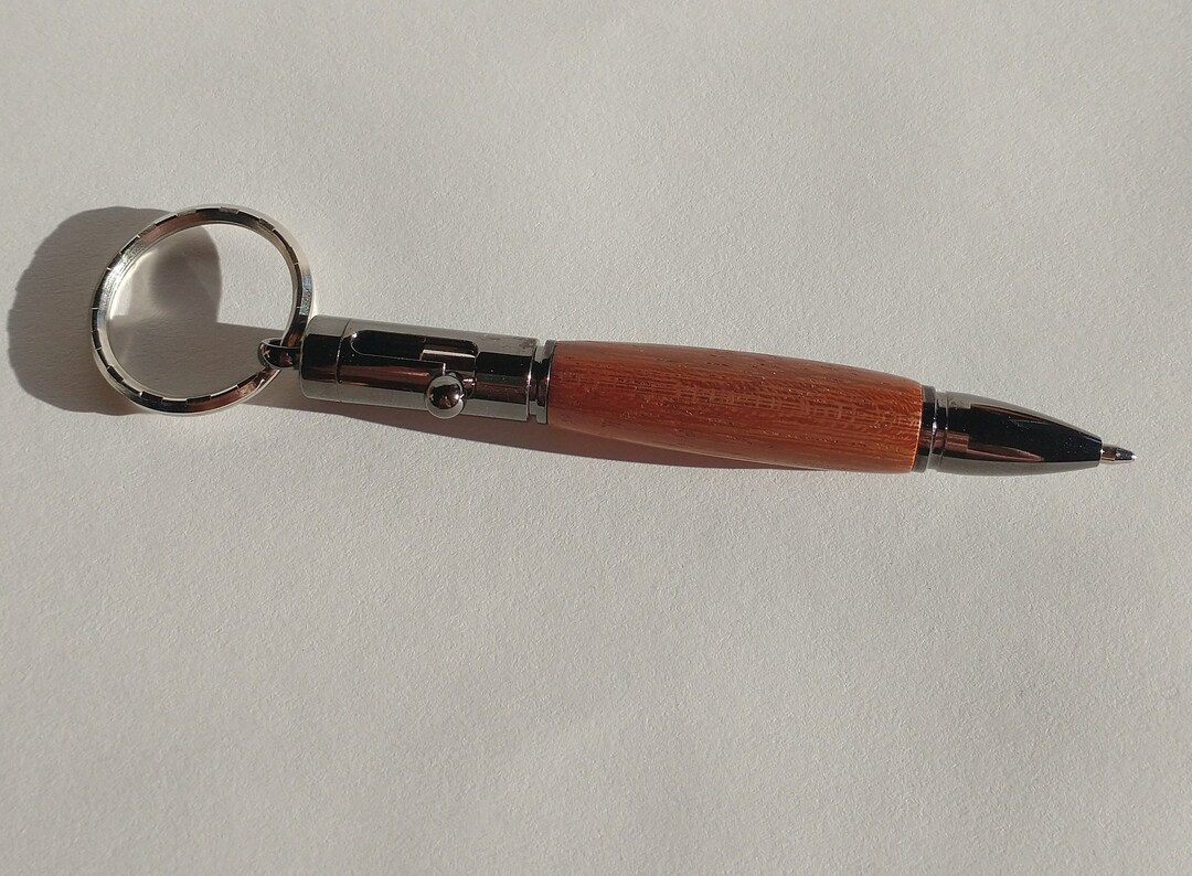 Handmade Mini Wooden Bolt Action Key Chain Pen - Etsy
