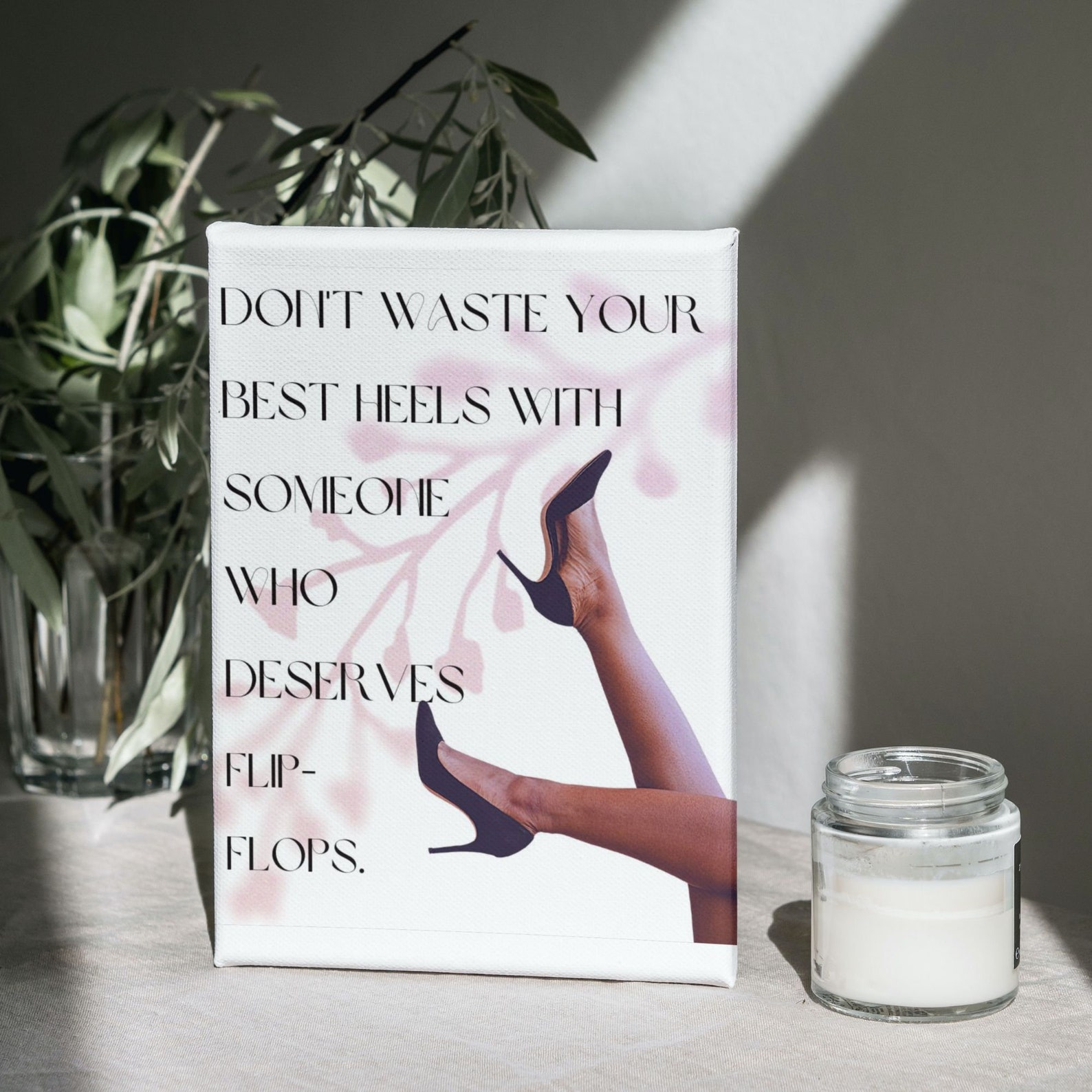 4 Piece High Heel Printable Wall Art Set- Fashion Art, Shoe Lover ...