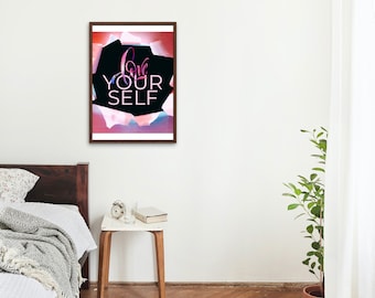 Love Yourself Digital Download - Etsy