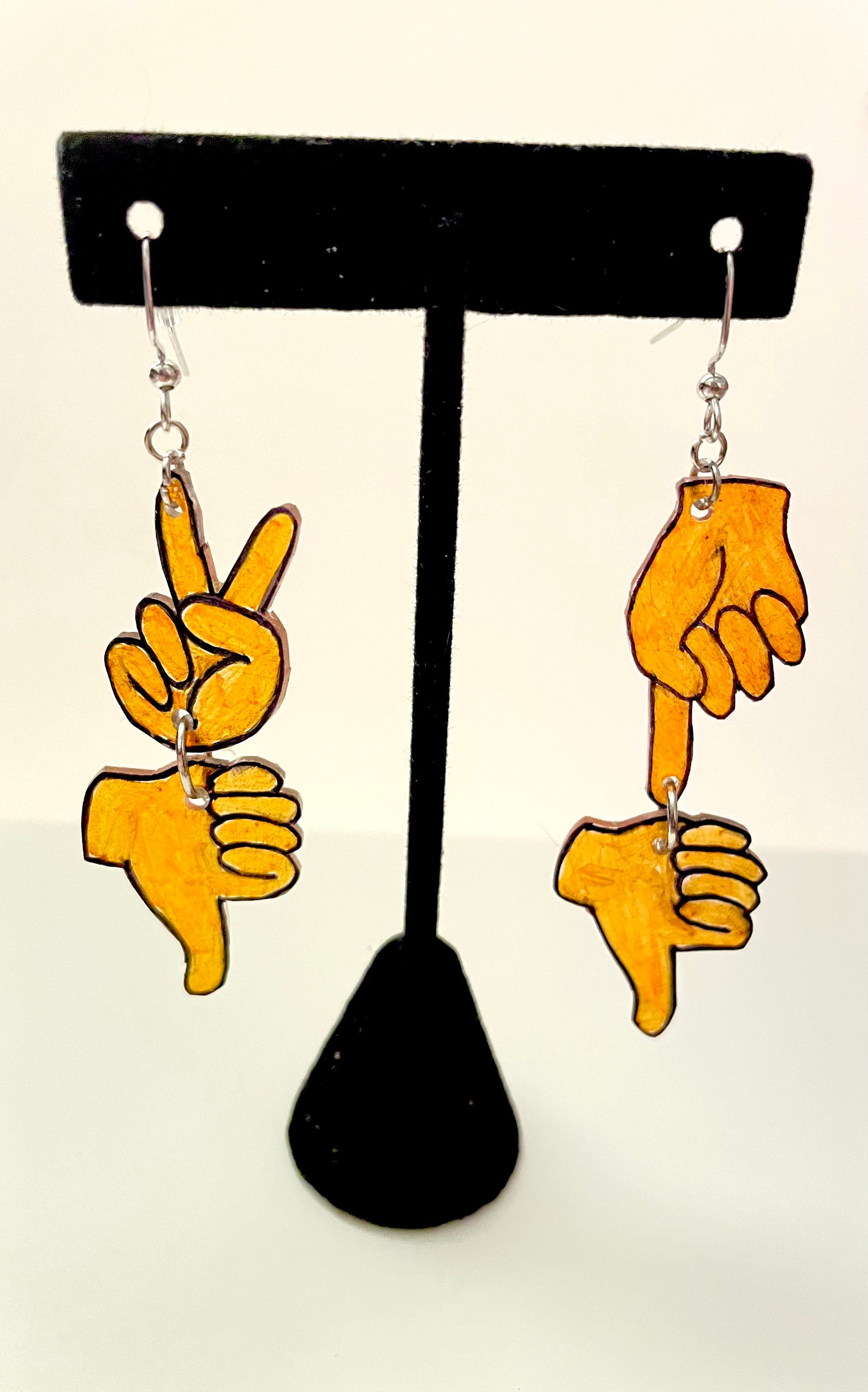 ADHD Wingdings Earrings - Etsy