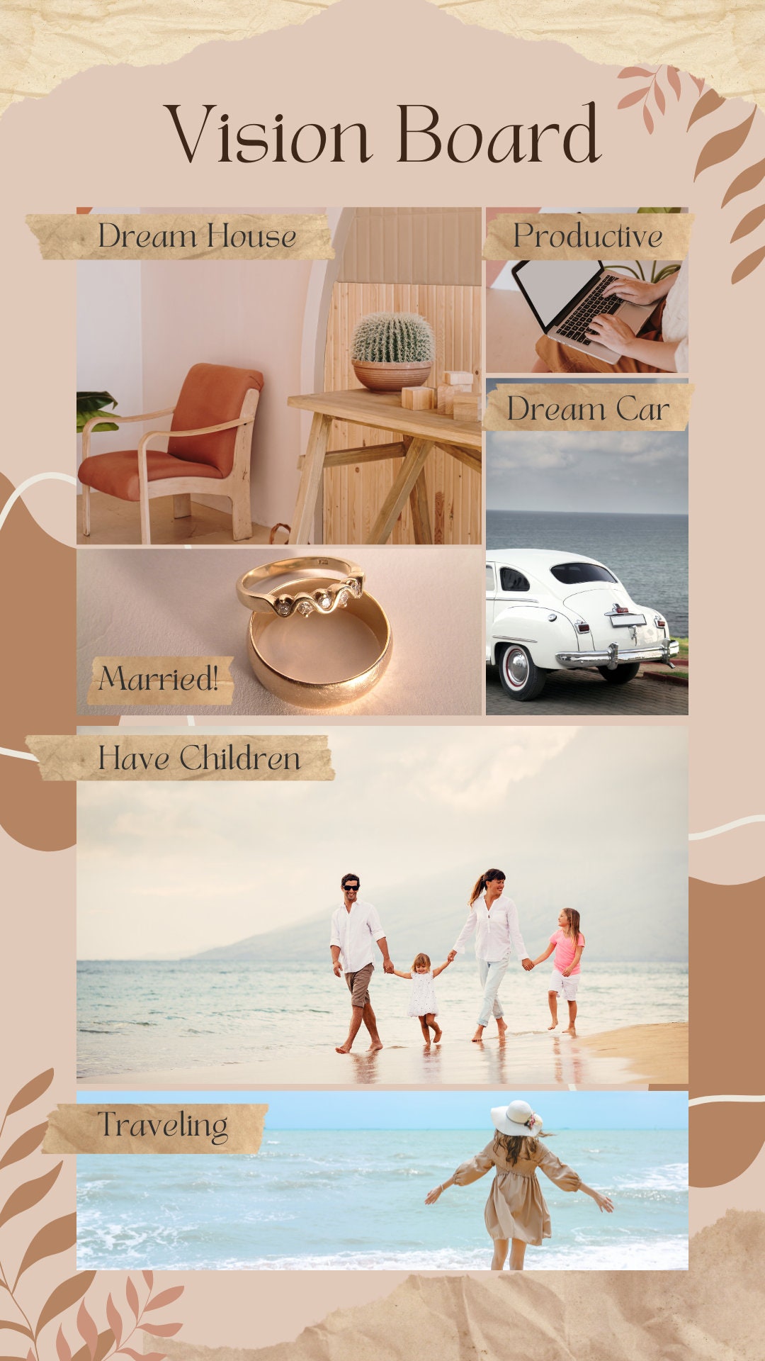 Personalized Vision Board - Etsy UK