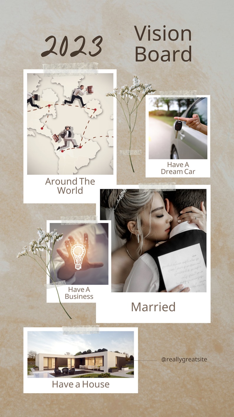 Personalized Vision Board - Etsy UK