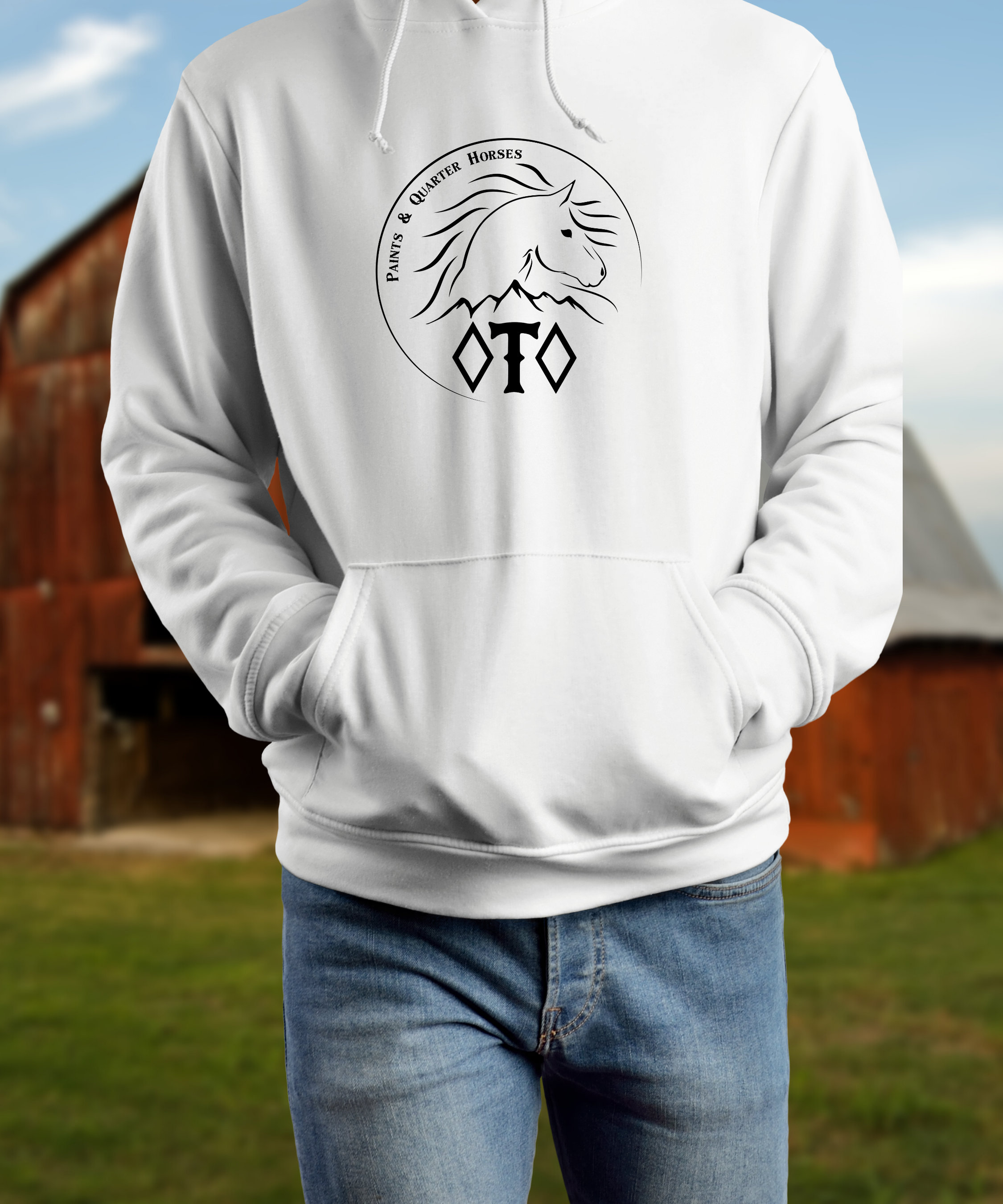 Customizable Horse Ranch Hoodie, Custom Ranch Name Sweatshirt, Custom ...