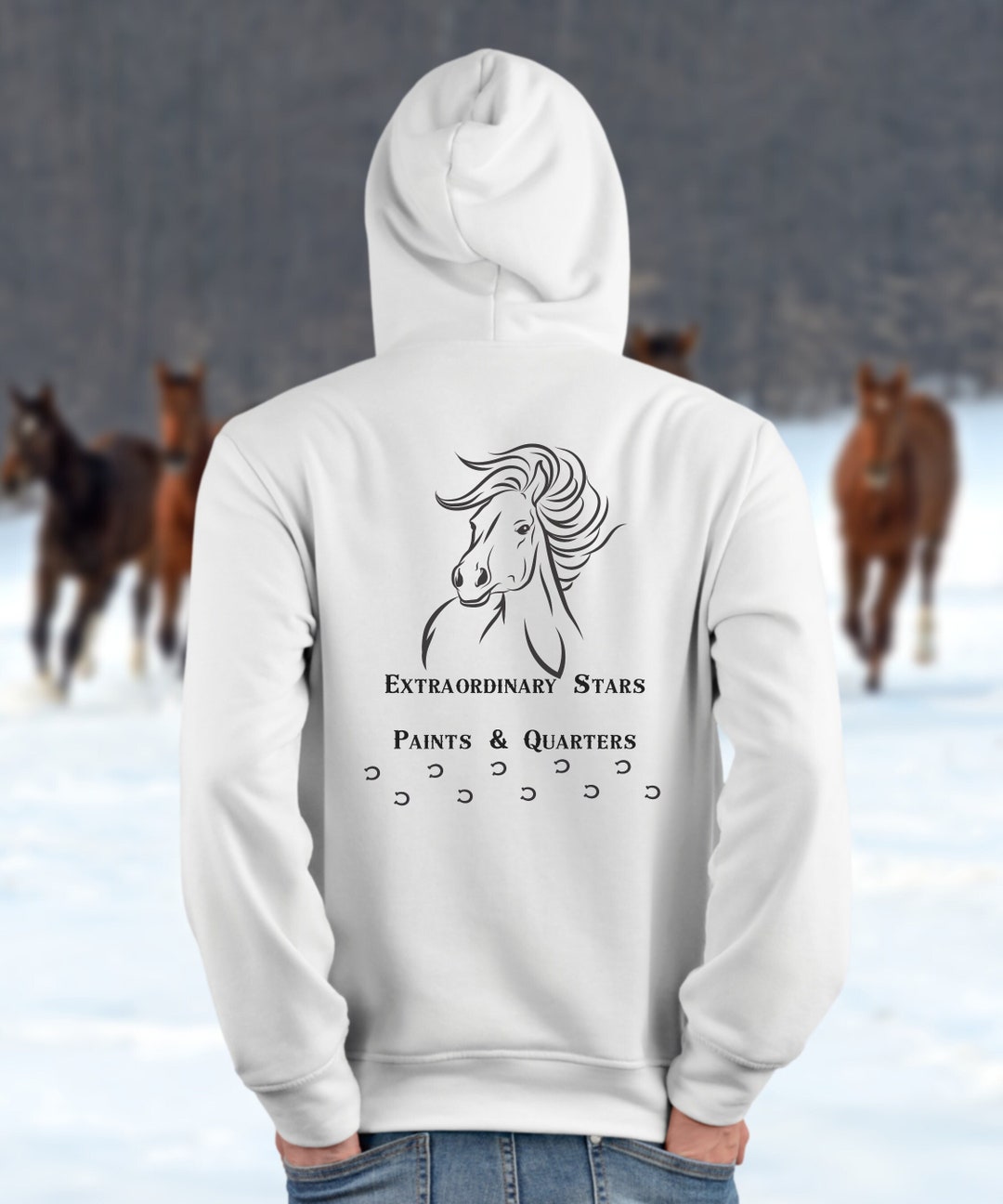 Custom Ranch Sweatshirt, Horse Ranch, Horse Lover Gift, Mother's Day ...