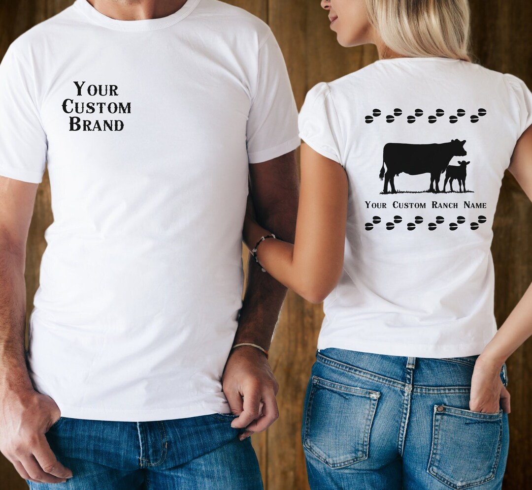 Ranch Name Shirt, Custom Brand Shirt, Personalized Ranch Name, Custom ...