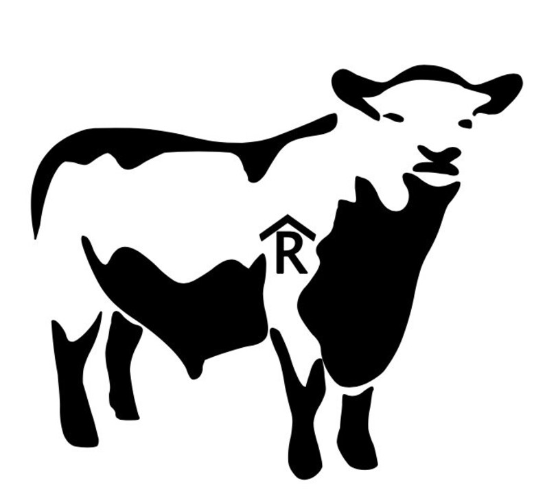 Custom Vinyl Decal Ranch Decal Personalized Brand Decal - Etsy