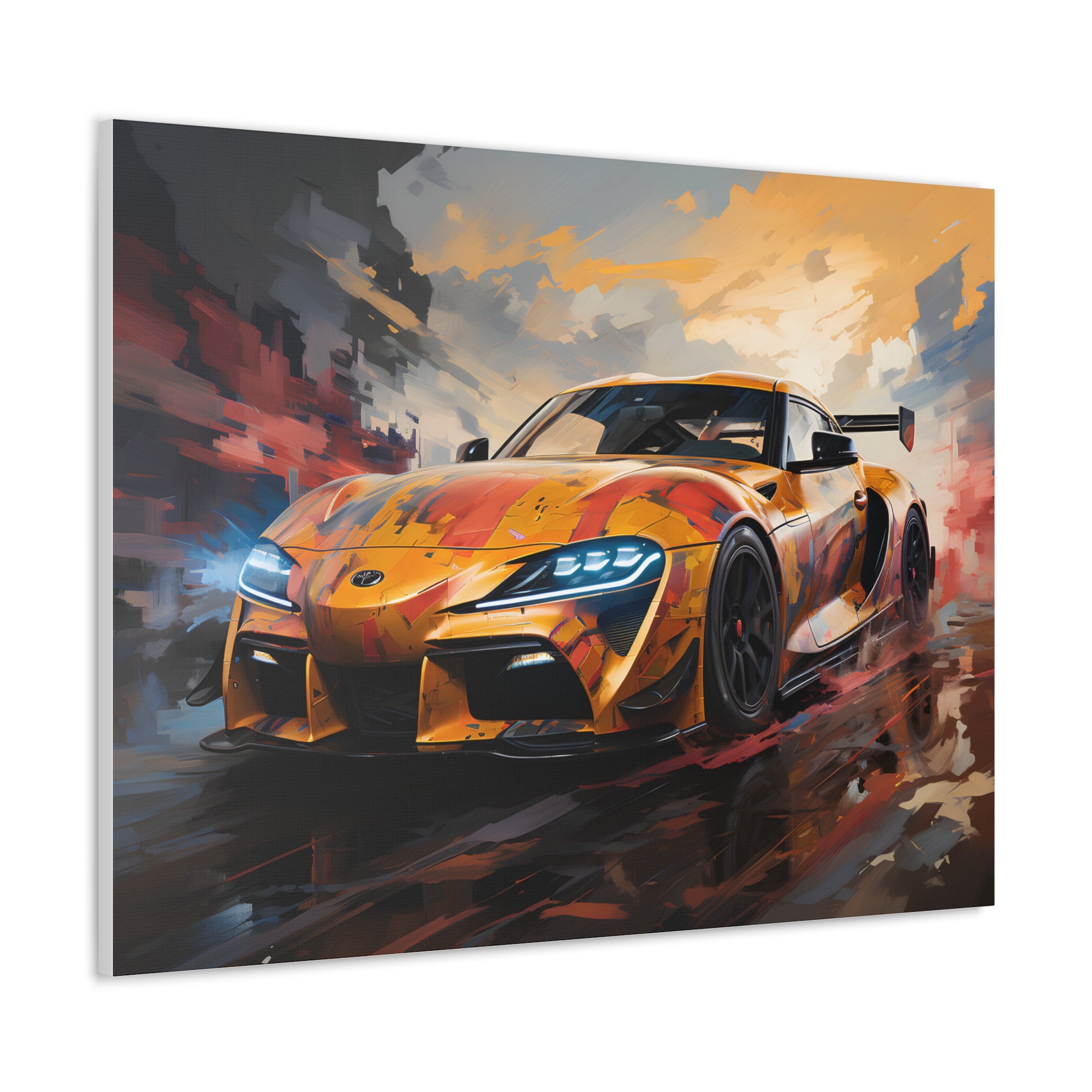Japanese Racing Car Gift Wall Canvas Art Gallery Wraps - Etsy