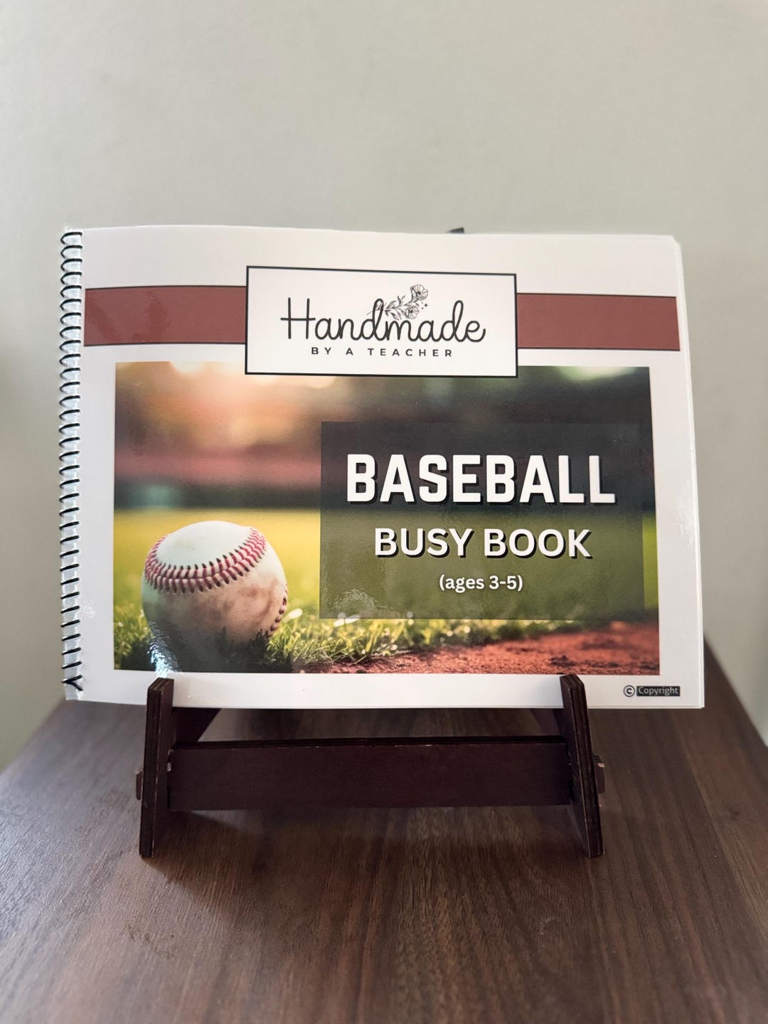 Baseball Fully Assembled Activity Book for Ages 3-5 Educational and Fun ...