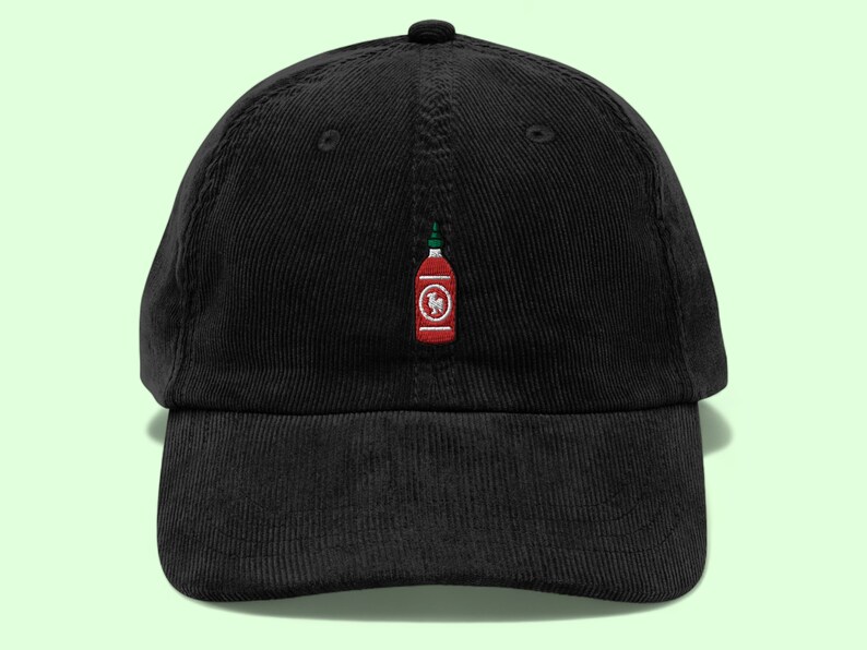 Sriracha Corduroy Hat Hot Sauce Cap Embroidery Hat Sriracha Gift - Etsy
