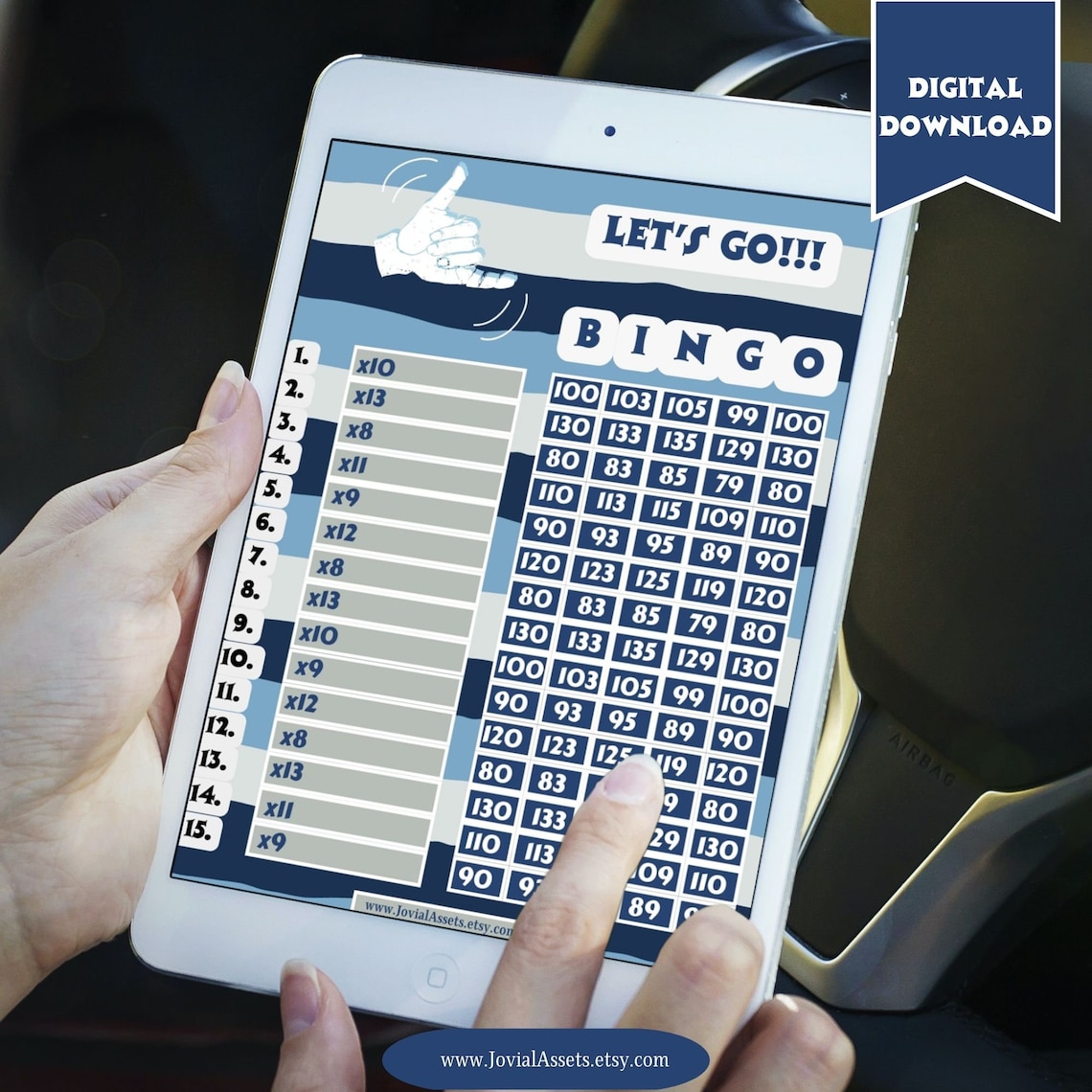 Bingo Boards Digital Bingo Boards PYP Bingo WTA Bingo Boards With ...