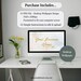 Business Name Desktop Wallpaper: Customizable PNG File (digital ...