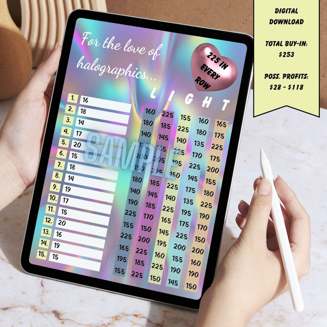 Bingo Boards Digital Bingo Boards PNG Bingo Boards WTA Bingo PYP Bingo ...